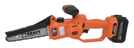 ΣΕΤ ΠΡΙΟΝΙ ΜΠΑΤΑΡΙΑΣ KRAFT 21V 200MM ΜΕ 2 ΜΠΑΤΑΡΙΕΣ 4.0 Ah & ΦΟΡΤΙΣΤΗ ...