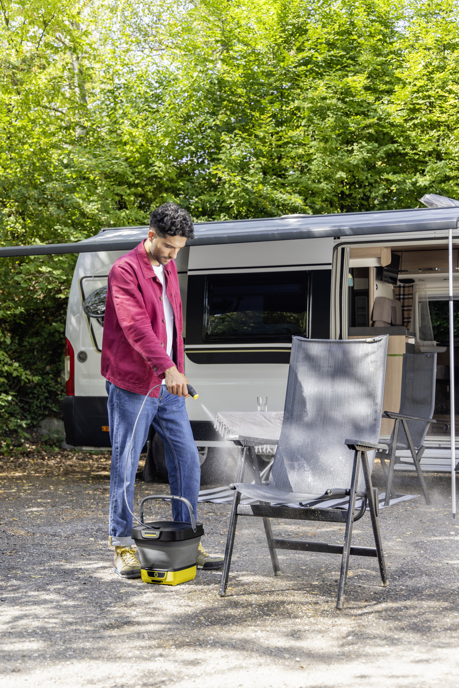ΣΕΤ ΕΠΑΝΑΦΟΡΤΙΖΟΜΕΝΟ ΣΥΣΤΗΜΑ ΚΑΘΑΡΙΣΜΟΥ KARCHER OC FOLDABLE ΜΕ ΜΠΑΤΑΡΙΑ ...