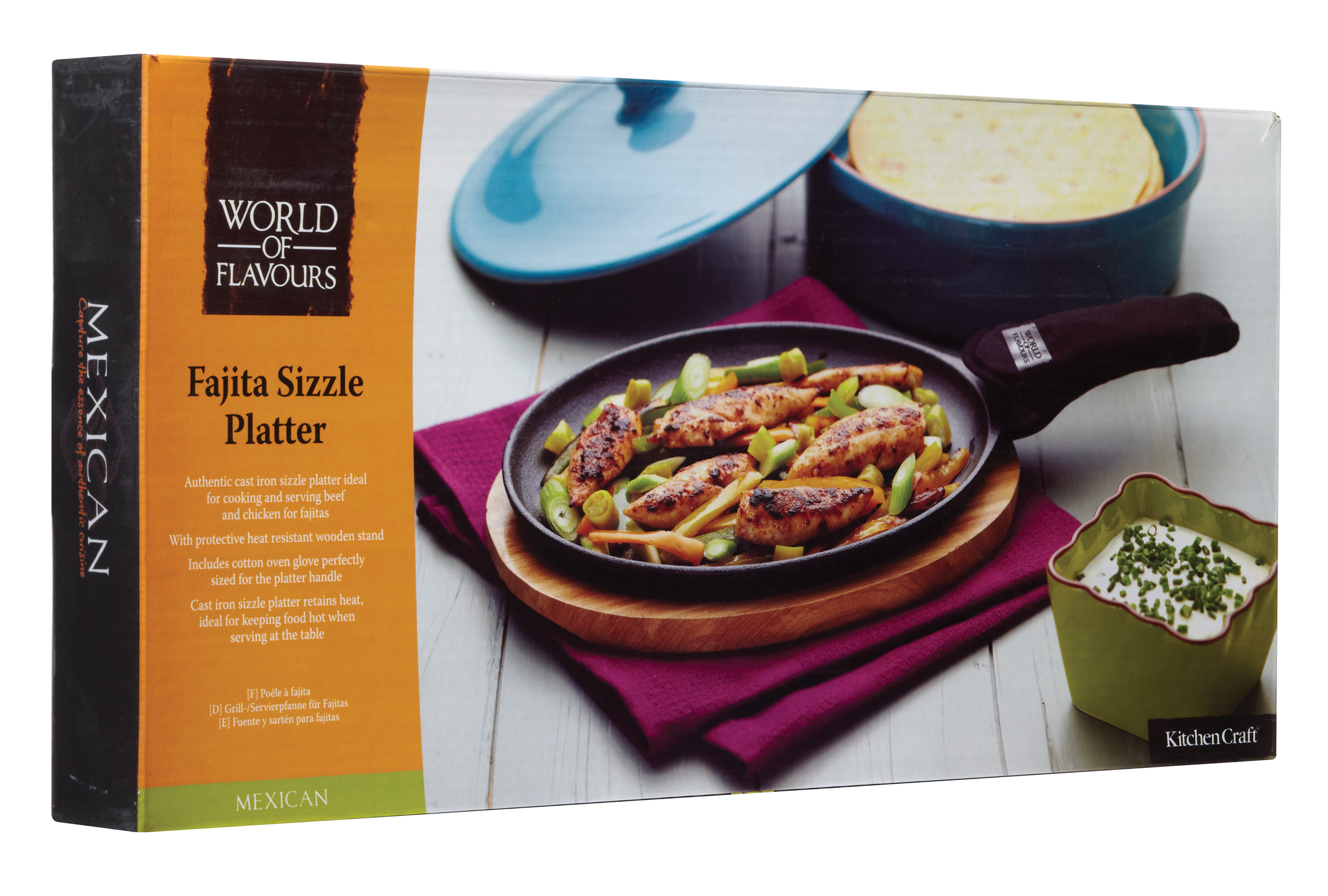 ΜΑΝΤΕΜΕΝΙΑ ΠΛΑΚΑ ΜΕ ΞΥΛΙΝΗ ΒΑΣΗ KITCHEN CRAFT WORLD OF FLAVOURS 37 Χ 18 ...