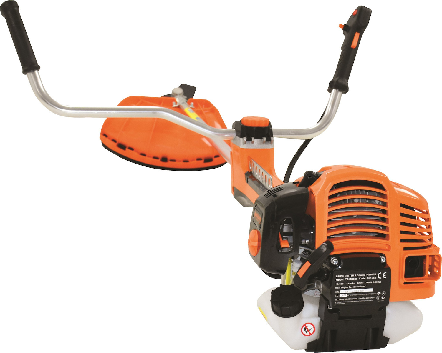 ΒΕΝΖΙΝΟΚΙΝΗΤΟ ΧΟΡΤΟΚΟΠΤΙΚΟ KRAFT PREMIUM LINE 62CC 3,46HP AVS ΜΕ ...
