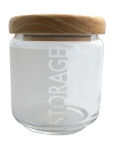 ΔΟΧΕΙΟ ΜΕ ΞΥΛΙΝΟ ΚΑΠΑΚΙ RUBBER STORAGE 50 CL | DIMKO