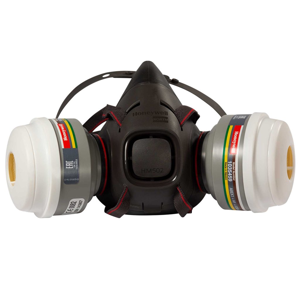 ΜΑΣΚΑ ΜΙΣΟΥ ΠΡΟΣΩΠΟΥ HONEYWELL HM 501 ΜΕ ΦΙΛΤΡΑ A2P3 | DIMKO